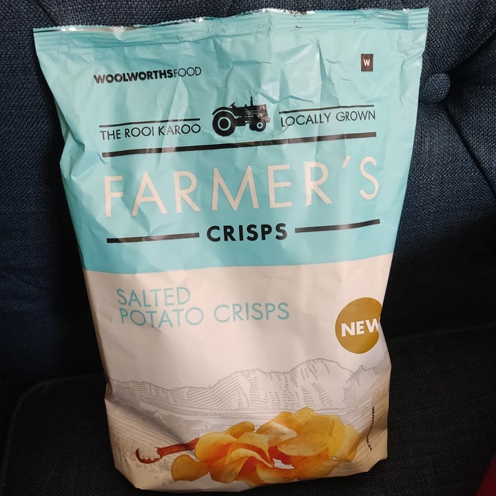 Woolworths Food Farmer's Crisps Salted Potato Crisps Review | abillion