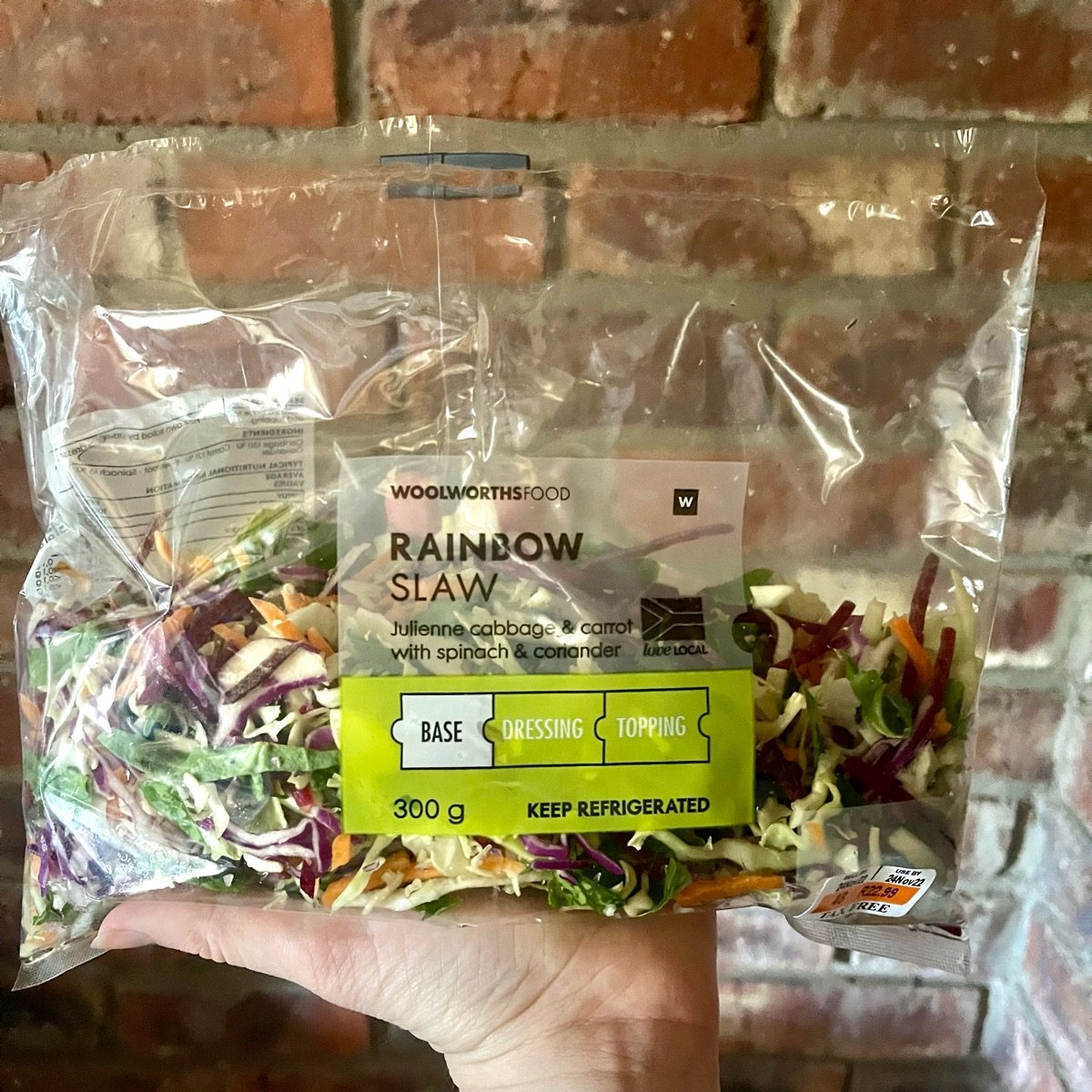 Rainbow Slaw from Woolworths - Vegan Product Reviews & Ratings | abillion