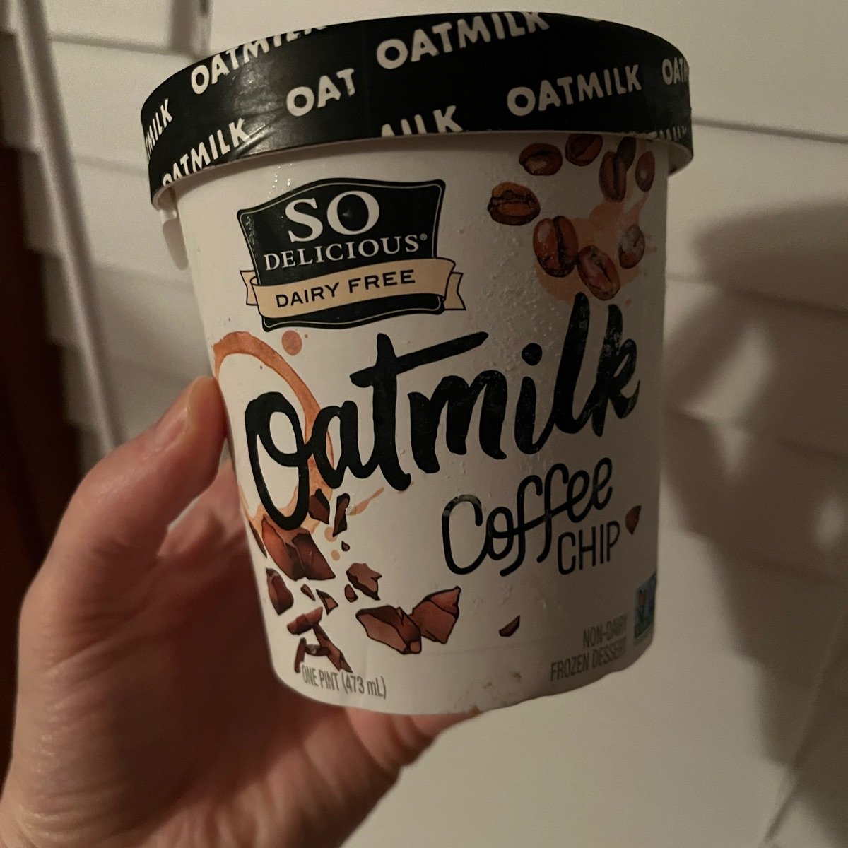 Oatmilk Coffee Chip Non Dairy Frozen Dessert from So Delicious Dairy ...