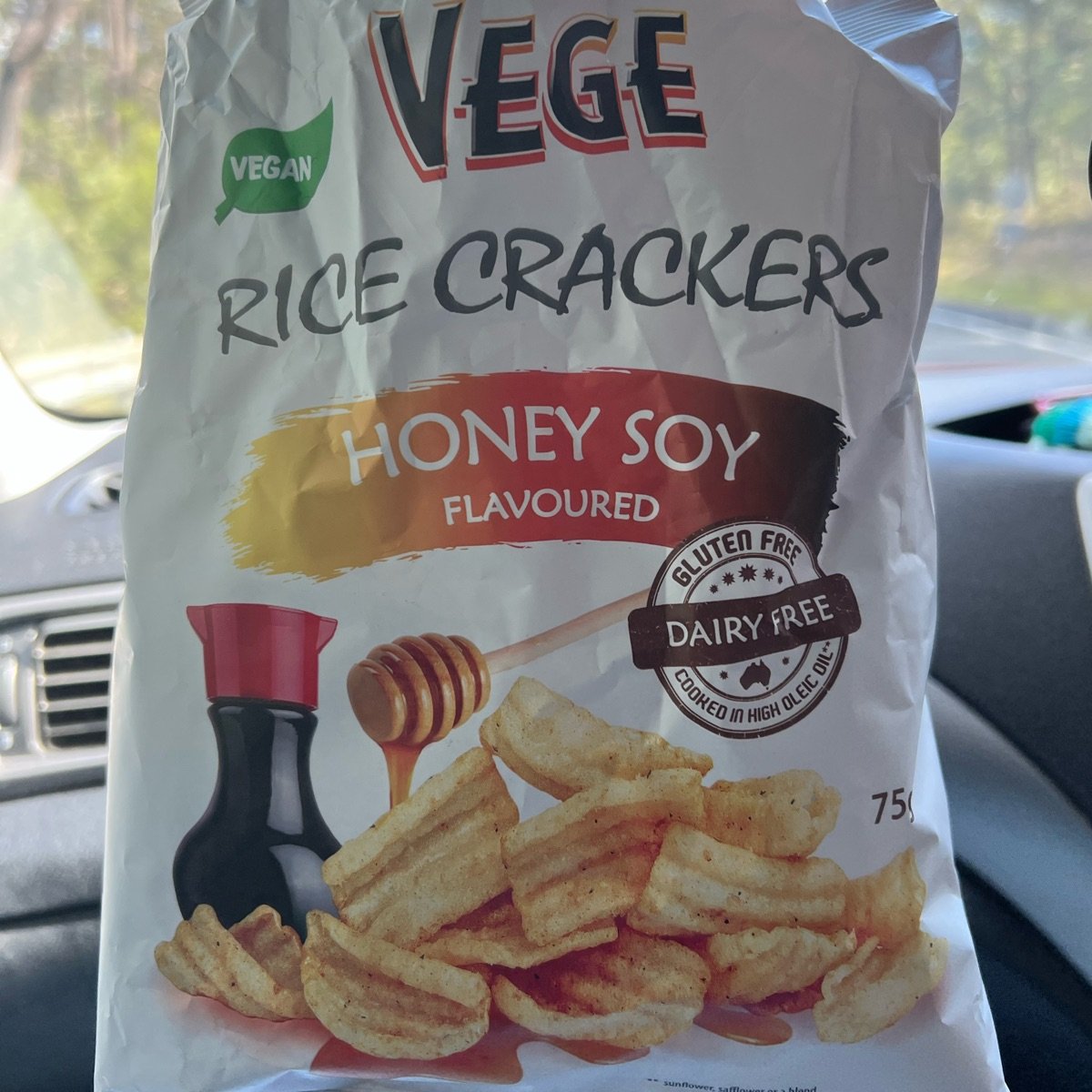 Vege Rice crackers Honey Soy Flavoured Reviews | abillion