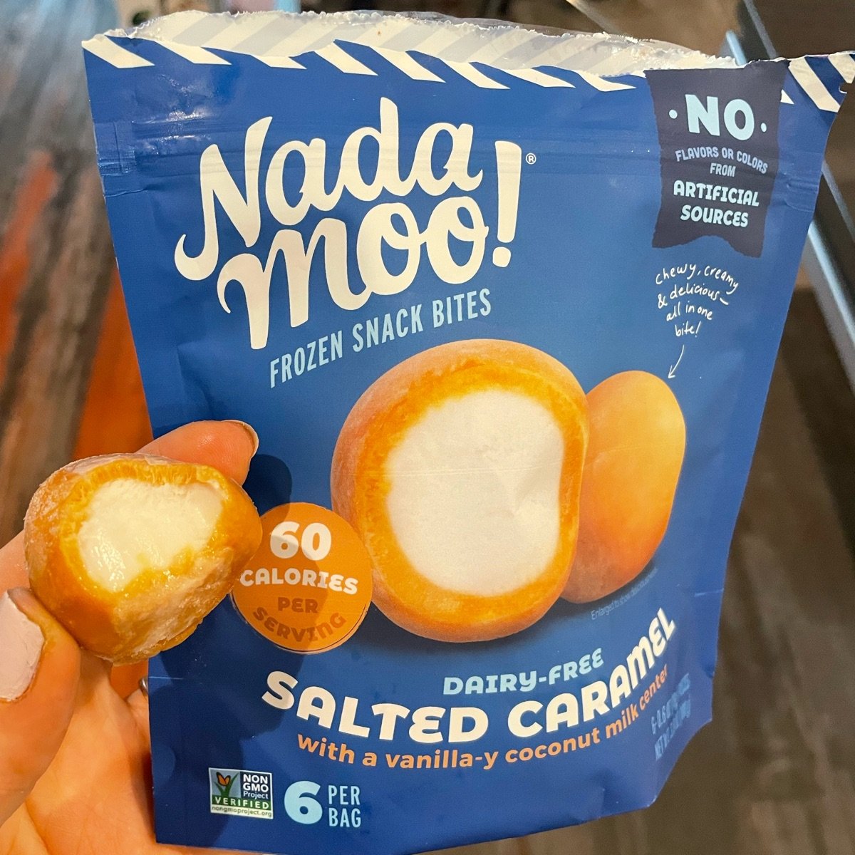 Dairy-Free Salted Caramel Bites from NadaMoo! - Vegan Product Reviews ...