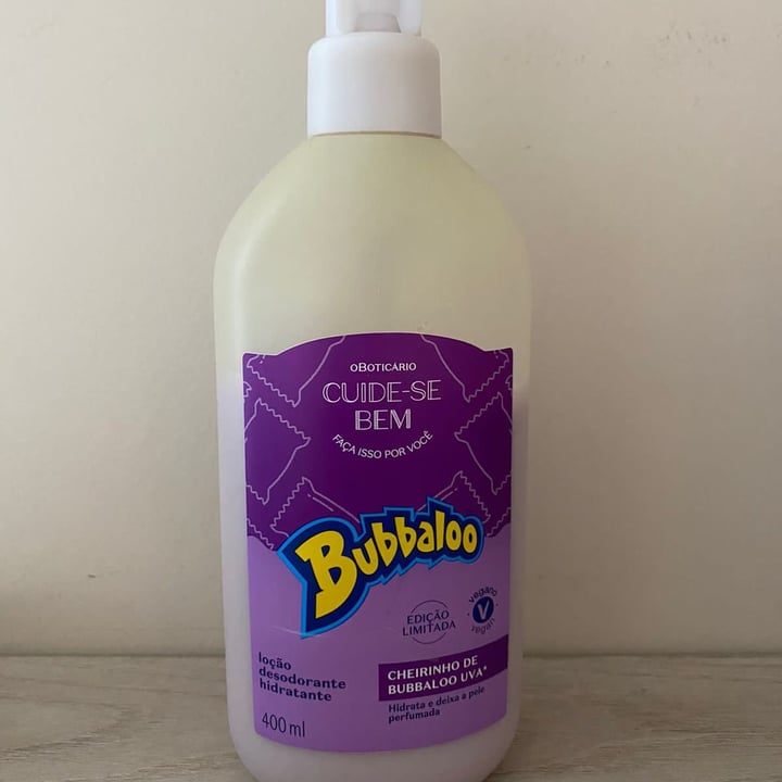 O Boticário creme hidratante bubbaloo Review | abillion