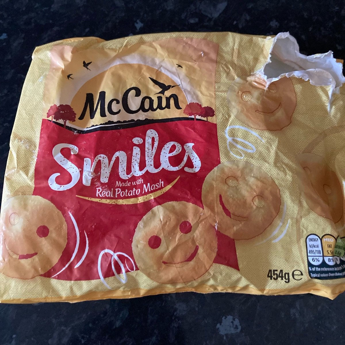 smiles from Mc Cain (Forno chips) - Vegan Product Reviews & Ratings ...