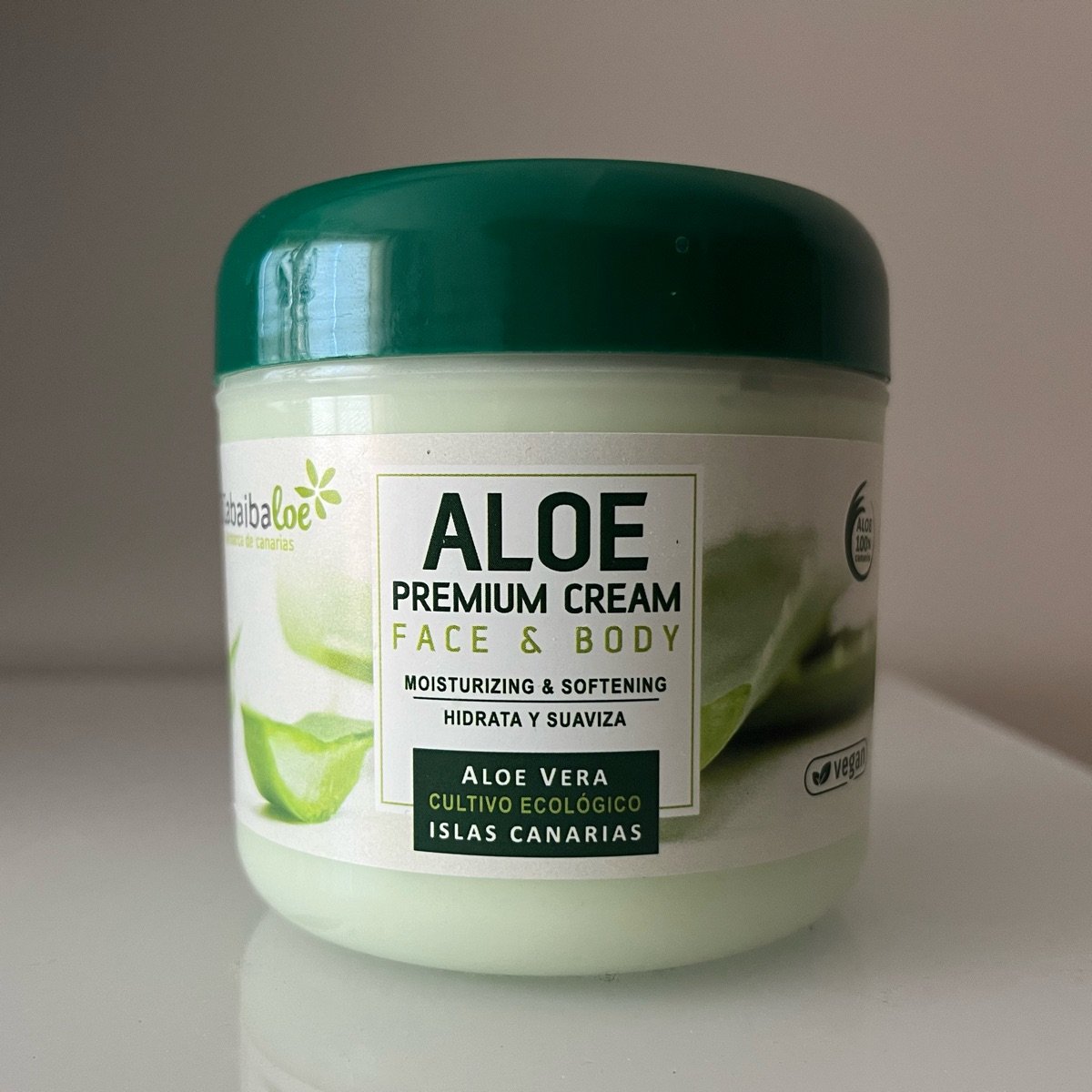 Aloe Premium Cream Face & Body from Tabaibaloe - Vegan Product Reviews ...