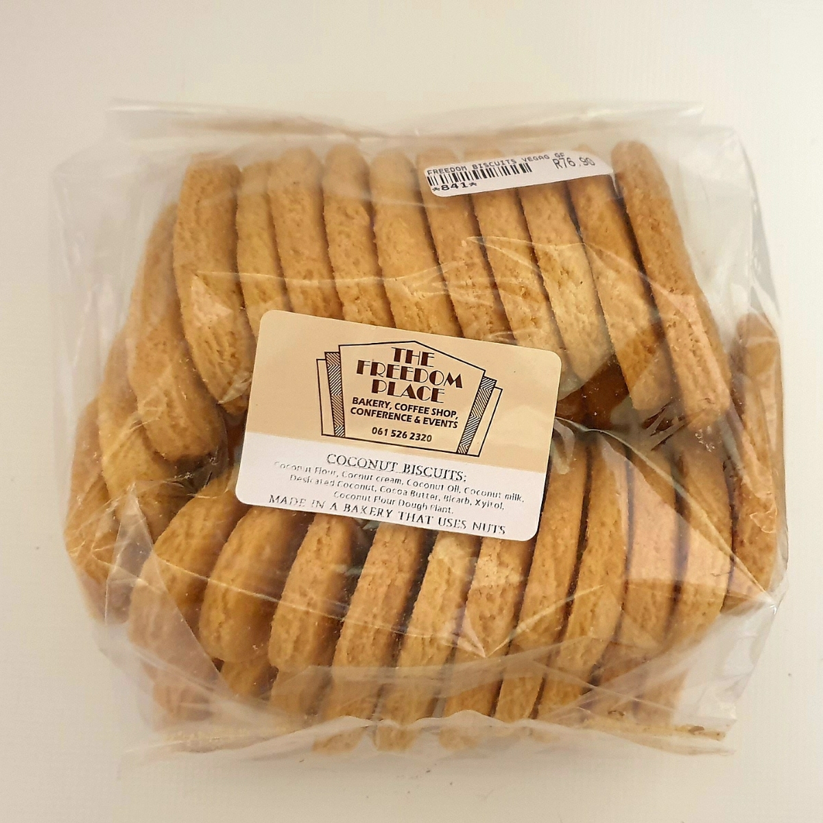 Coconut Biscuits from The Freedom Place - Vegan Product Reviews ...