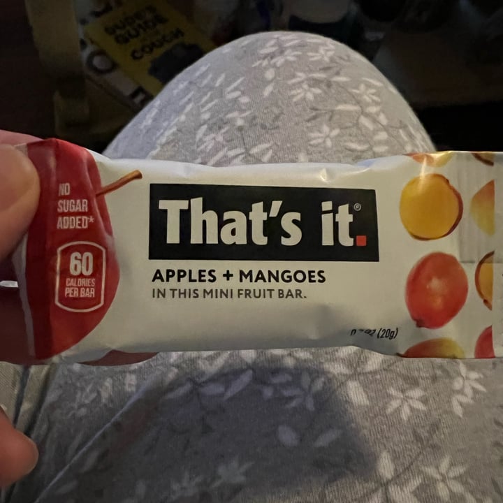 That’s it Apples+Mangoes Mini Fruit Bars Review | abillion