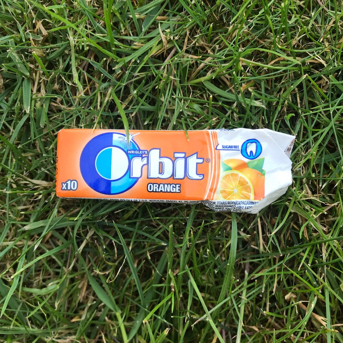 Orange Chewing Gum from Orbit - Vegan Product Reviews & Ratings | abillion