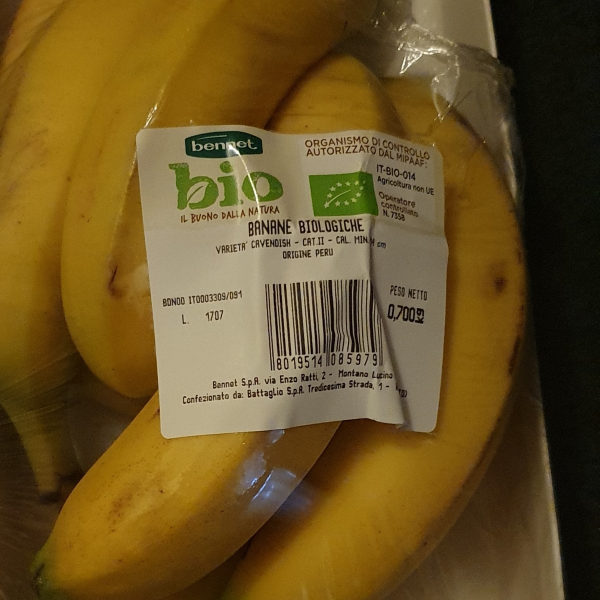 banane bio from Bennet bio - Vegan Product Reviews & Ratings | abillion