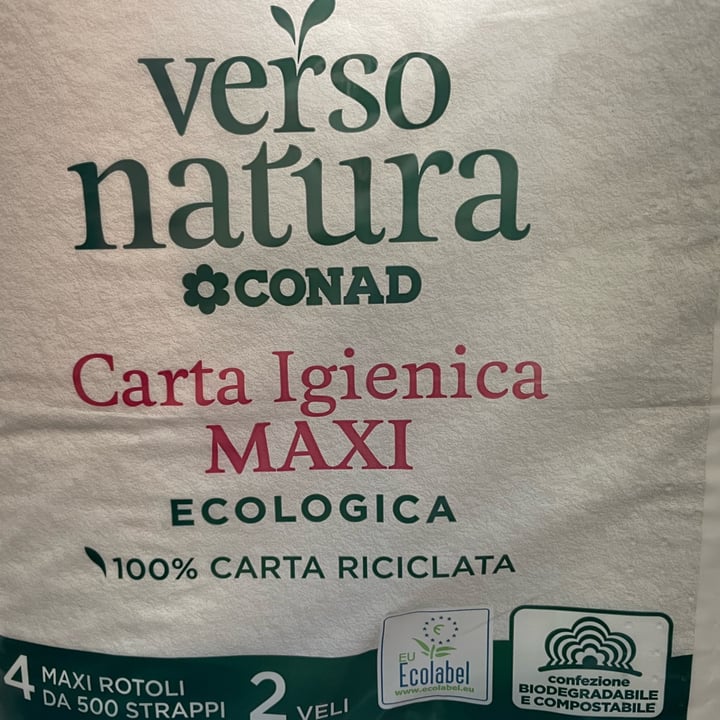 Verso Natura Eco Conad Carta igienica ecologica maxi Review | abillion