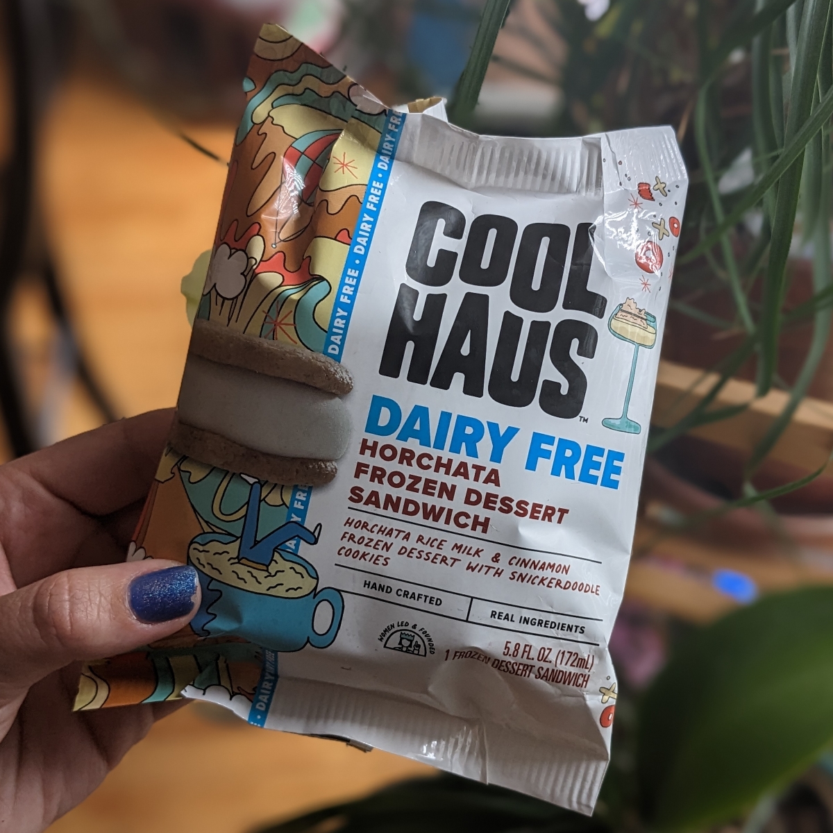 Horchata Frozen Dessert Sandwich from COOL HAUS - Vegan Product Reviews ...