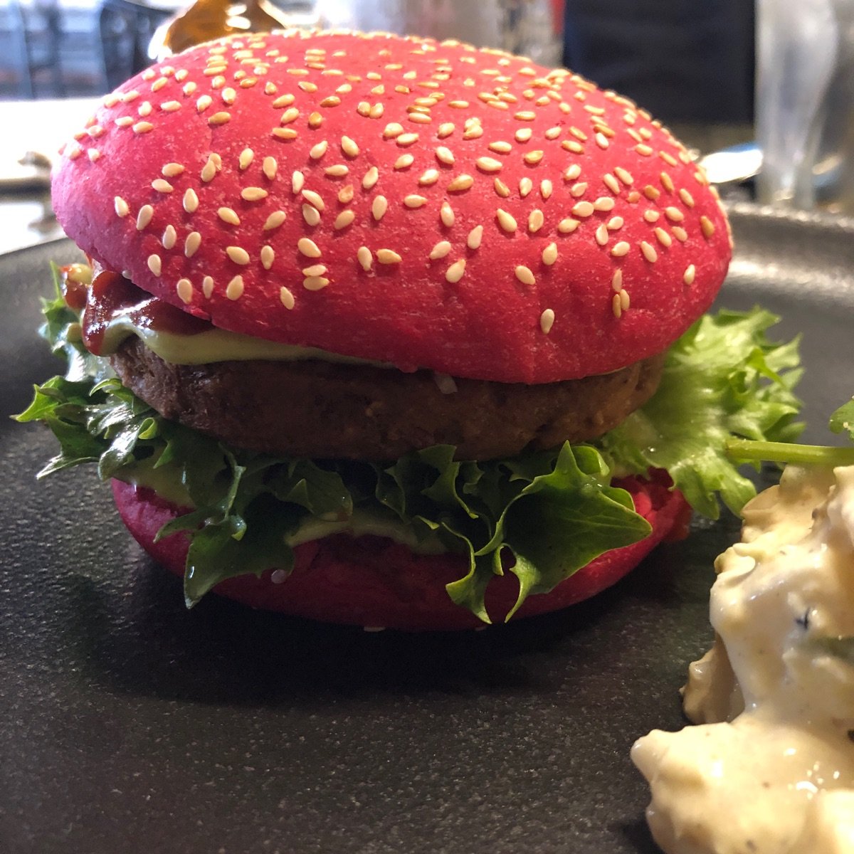 Scheckters RAW Burger at Scheckter's RAW Cape Quarter, Cape Town ...
