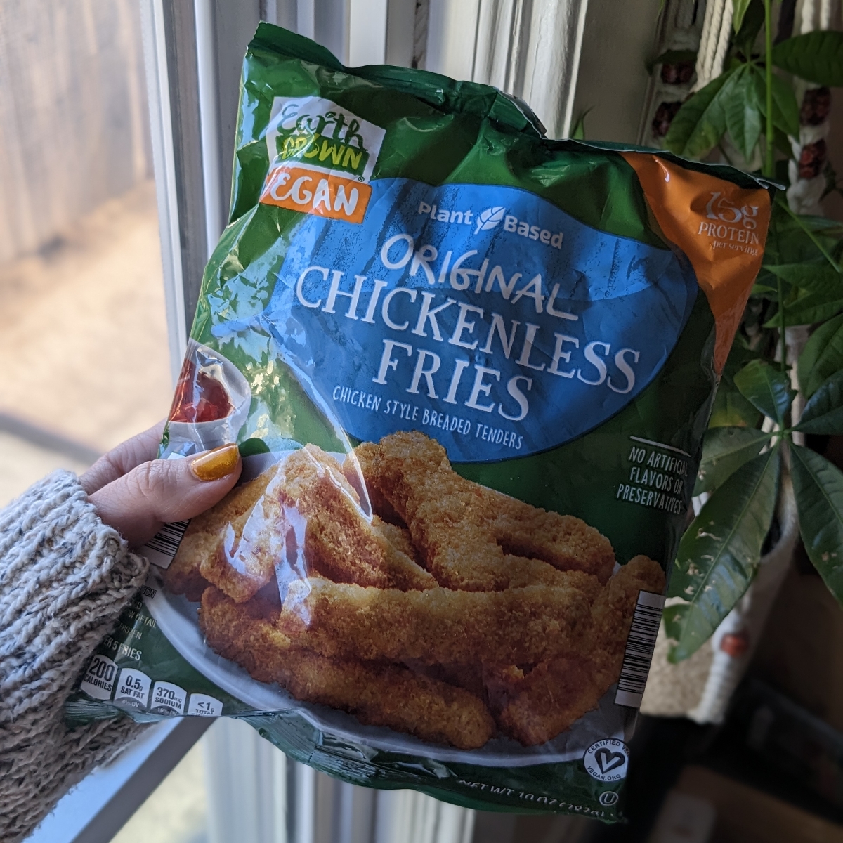 Original Chickenless Fries from Earth Grown - Vegan Product Reviews ...