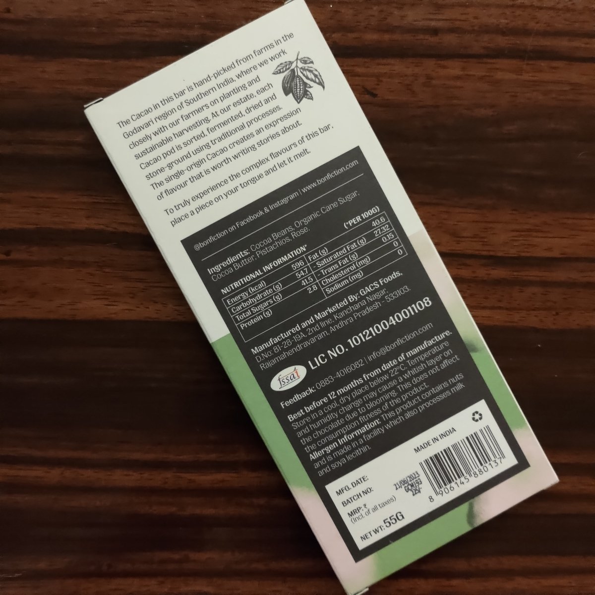 A Rose in Pistachio Skies from Bon-fiction - Vegan Product Reviews ...