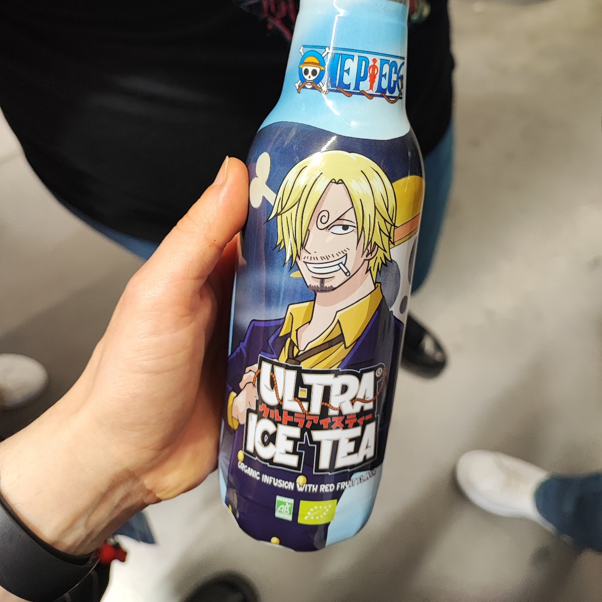 Ultra Ice Tea Red Fruit - Sanji from One piece - Vegan Product Reviews ...