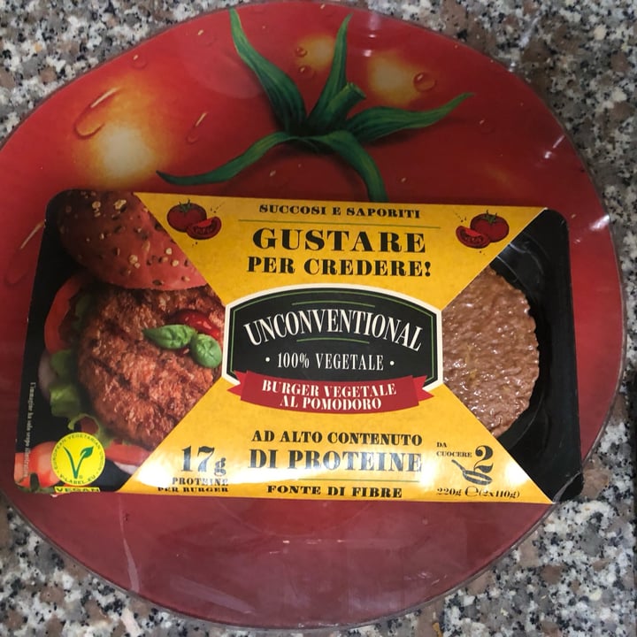 Unconventional Burger Vegetale Al Pomodoro - Tomato Burger Review ...
