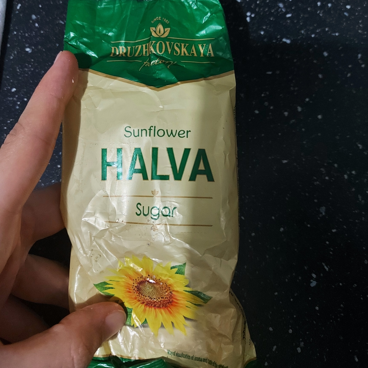 halva sugar from Druzhkovskaya - Vegan Product Reviews & Ratings | abillion