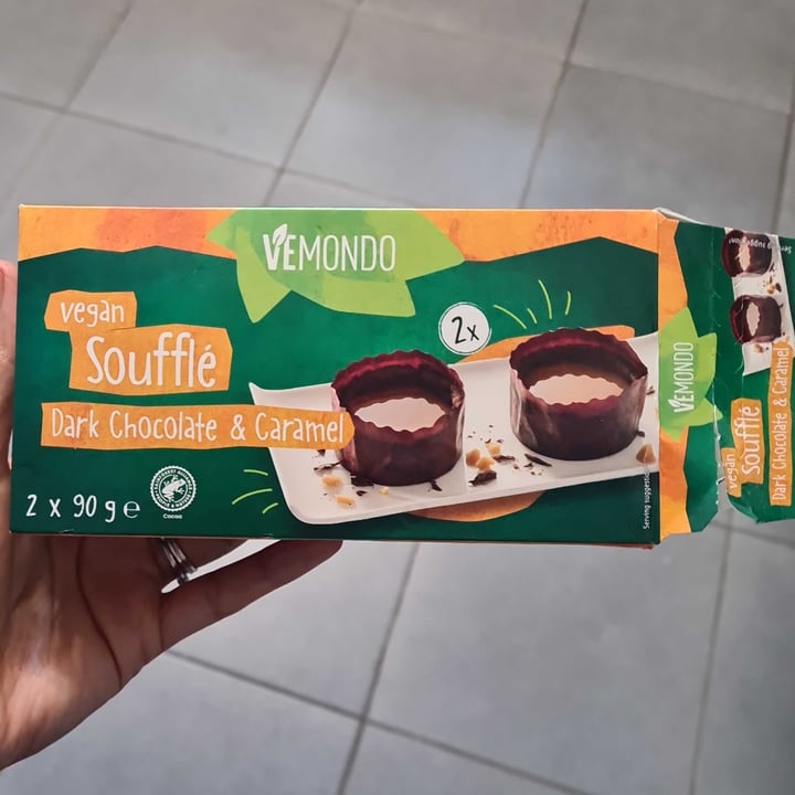 Vemondo Vegan Soufflé Dark Chocolate & Caramel Review | abillion