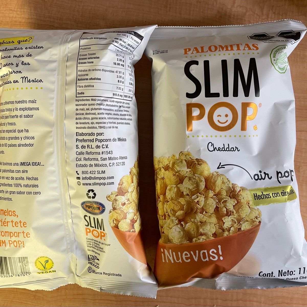 palomitas slim pop cheddar from Palomitas Slim pop - Vegan Product ...