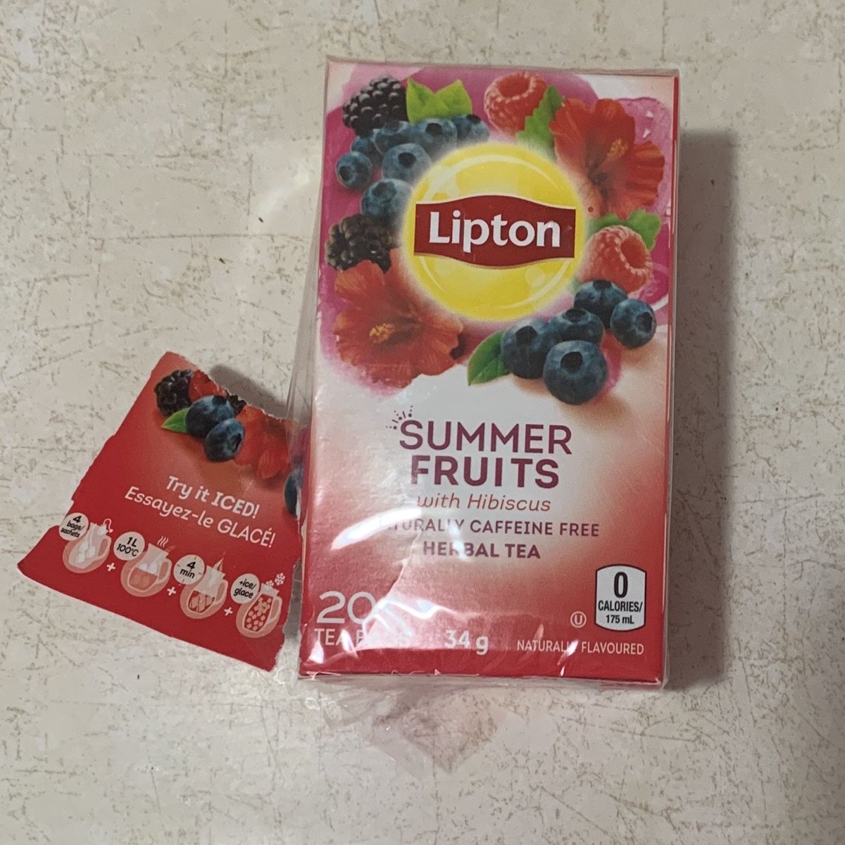 Summer Fruits witg Hibiscus from Lipton - Vegan Product Reviews ...