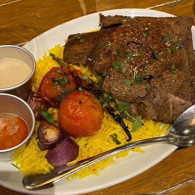 Greek Rice Plant-based Lamb at SOUV! By Cyma, Pasig City - Vegan Dish ...
