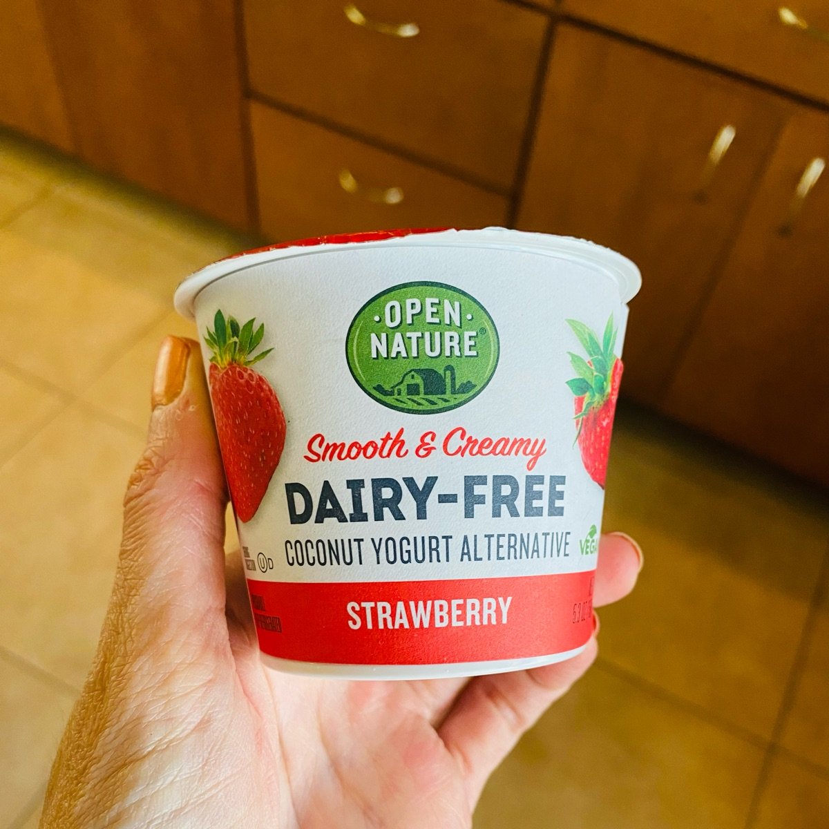 Open Nature dairy free coconut yogurt strawberry 评价 | abillion