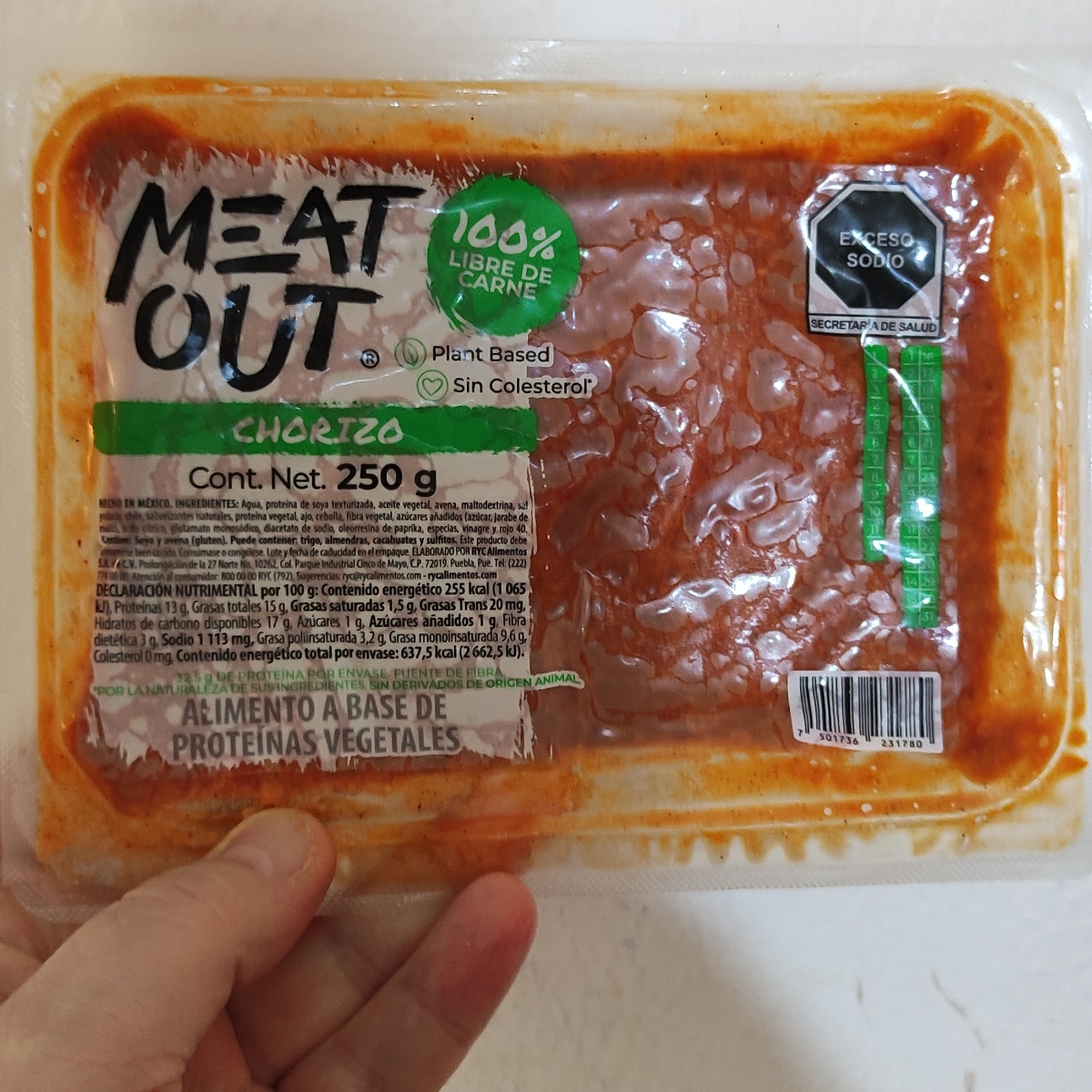 Meat out chorizo vegetal Reviews | abillion