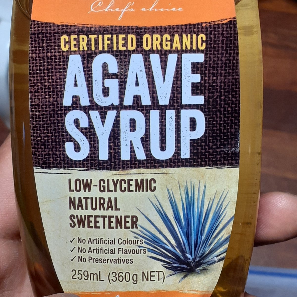 agave syrup from Chef's choice - Vegan Product Reviews & Ratings | abillion
