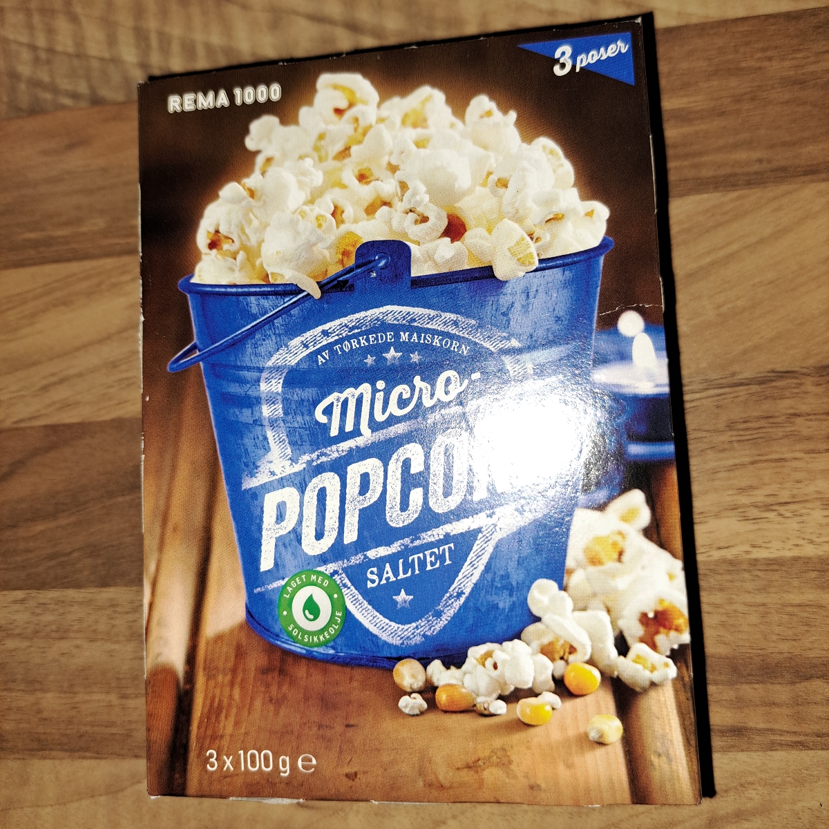 Micro popcorn saltet from Rema 1000 - Vegan Product Reviews & Ratings ...