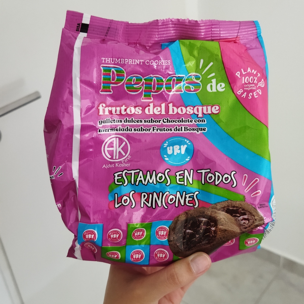 Pepas De Frutos Del Bosque from URV - Vegan Product Reviews & Ratings ...