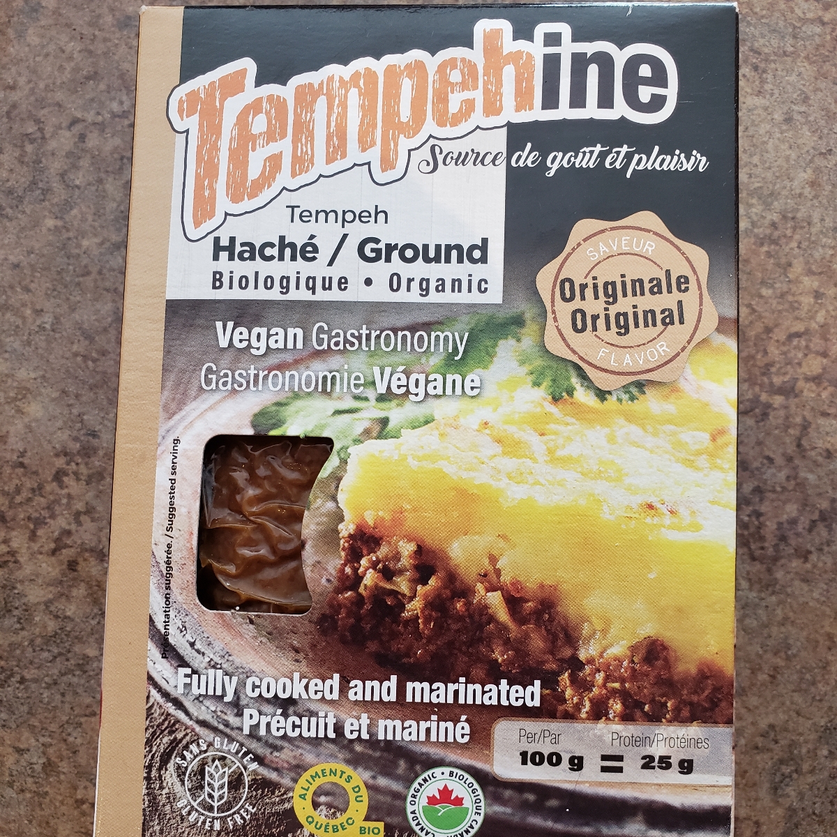 Tempeh ground from Tempehine - Vegan Product Reviews & Ratings | abillion