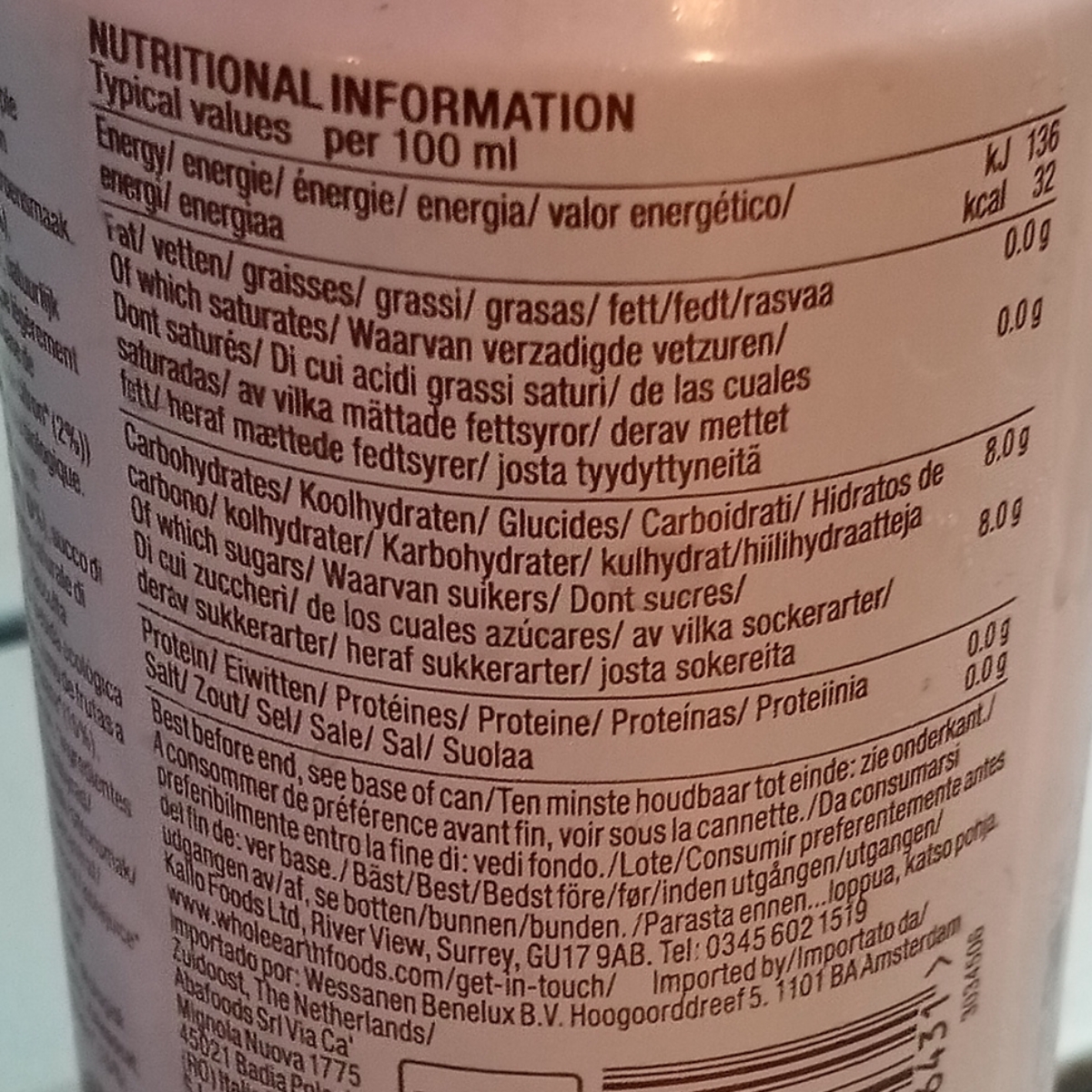 Organic Lemonade from Whole Earth - Vegan Product Reviews & Ratings ...