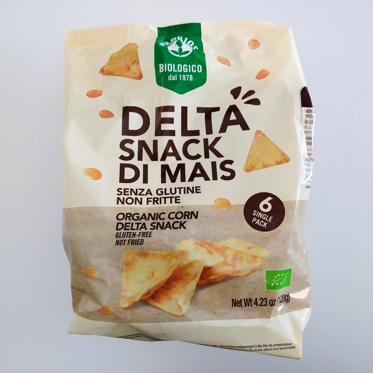 Delta Snack Di Mais (Senza Glutine Non Fritte) at Probios - Review by ...