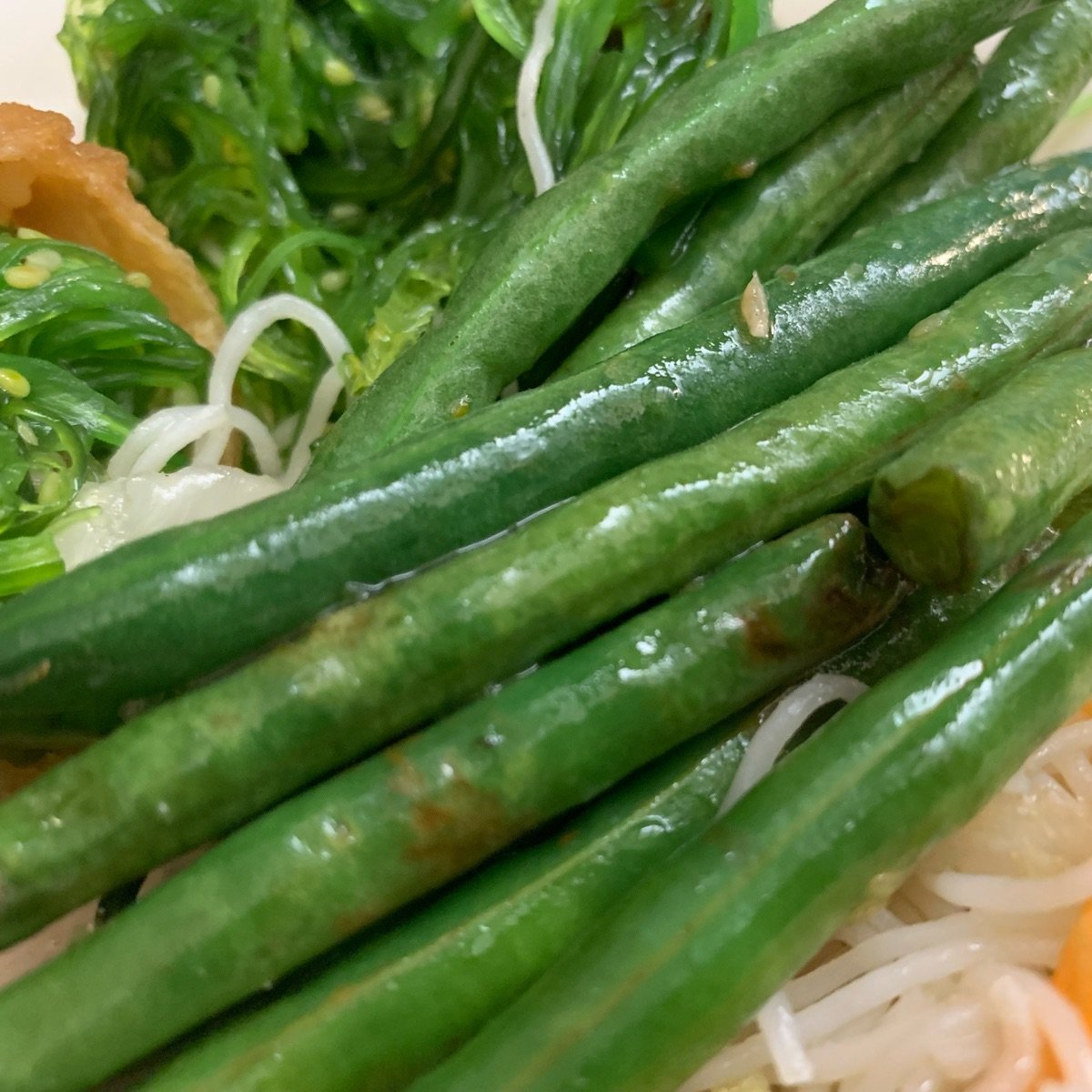 String Beans at Mr. Hibachi Buffet, Bloomington - Vegan Dish Reviews ...