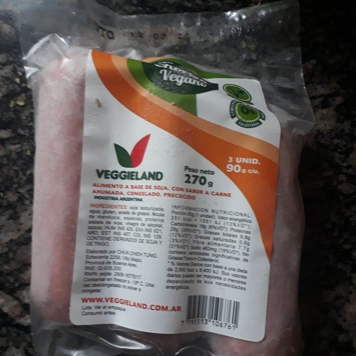 Veggieland Chorizo Vegano Review | abillion
