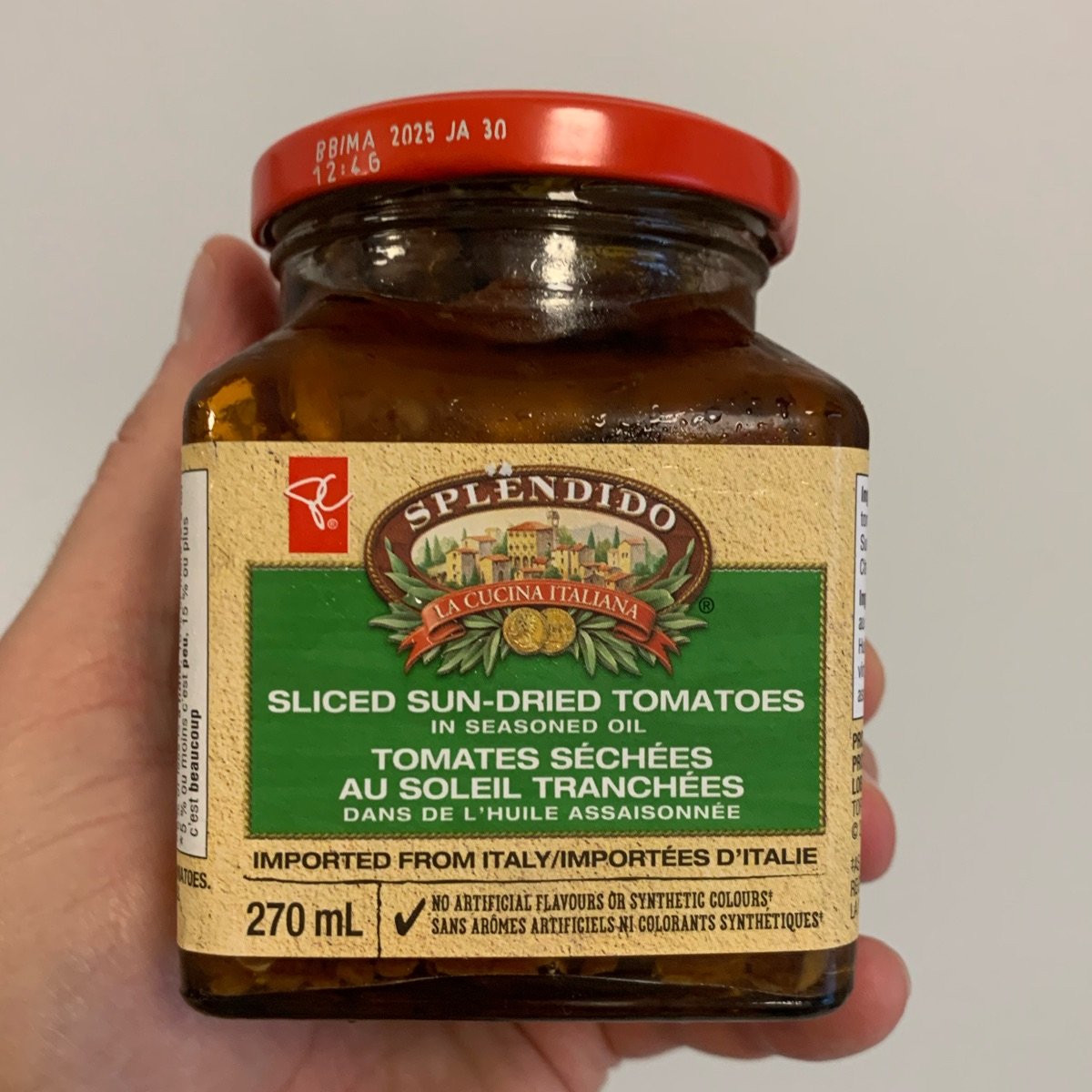 Sliced Sun-Dried Tomatoes from PC Splendido - Vegan Product Reviews ...