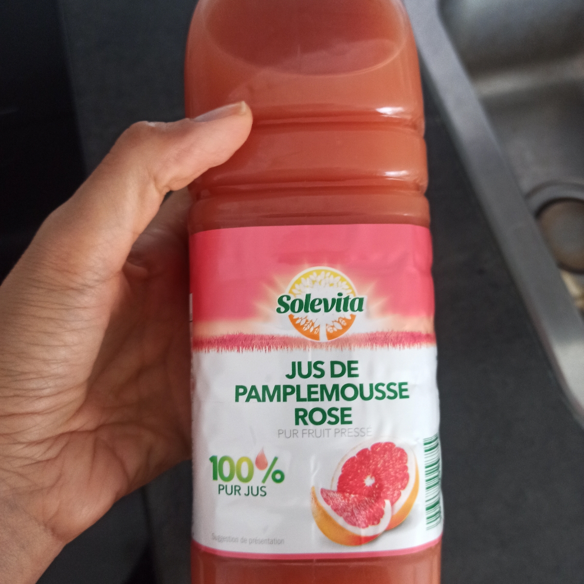 jus pamplemousse rose from Solevita - Vegan Product Reviews & Ratings | abillion