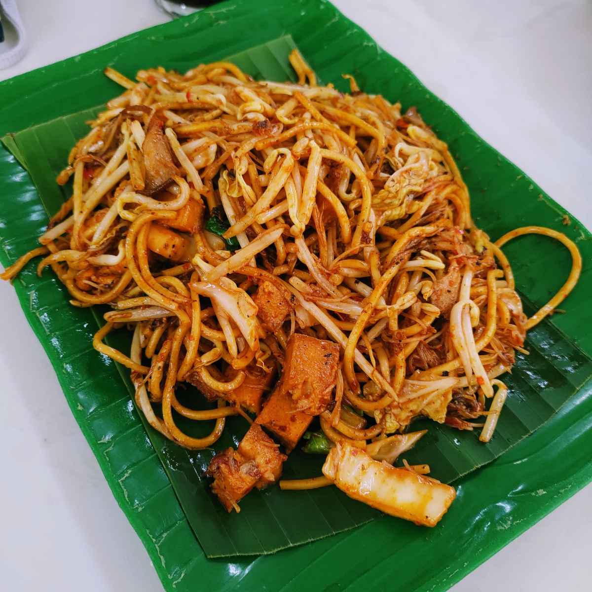 Mihun Goreng at Blue Boy Vegetarian Food Centre, Kuala Lumpur - Vegan ...