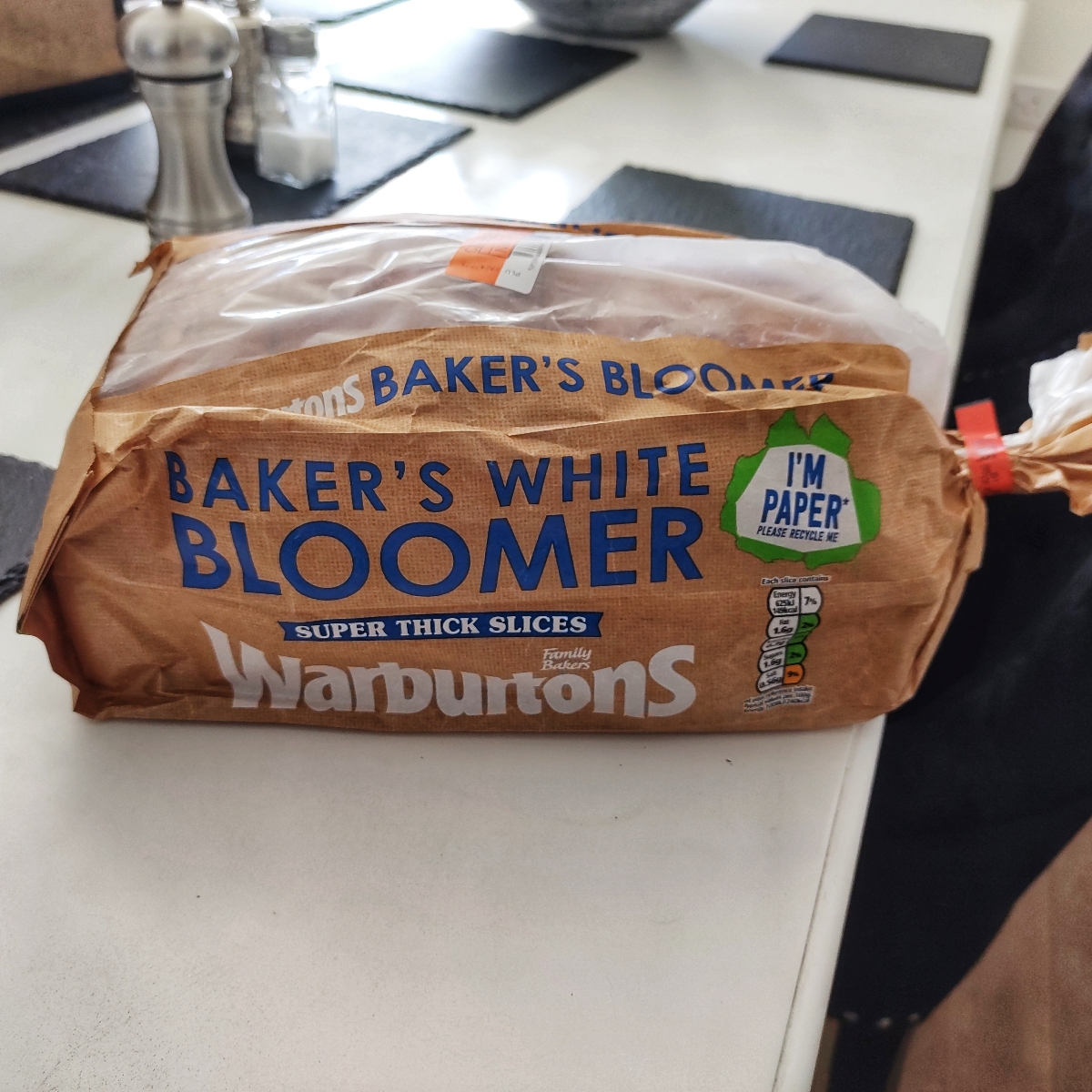 Baker's White Bloomer from Warburtons - Vegan Product Reviews & Ratings ...