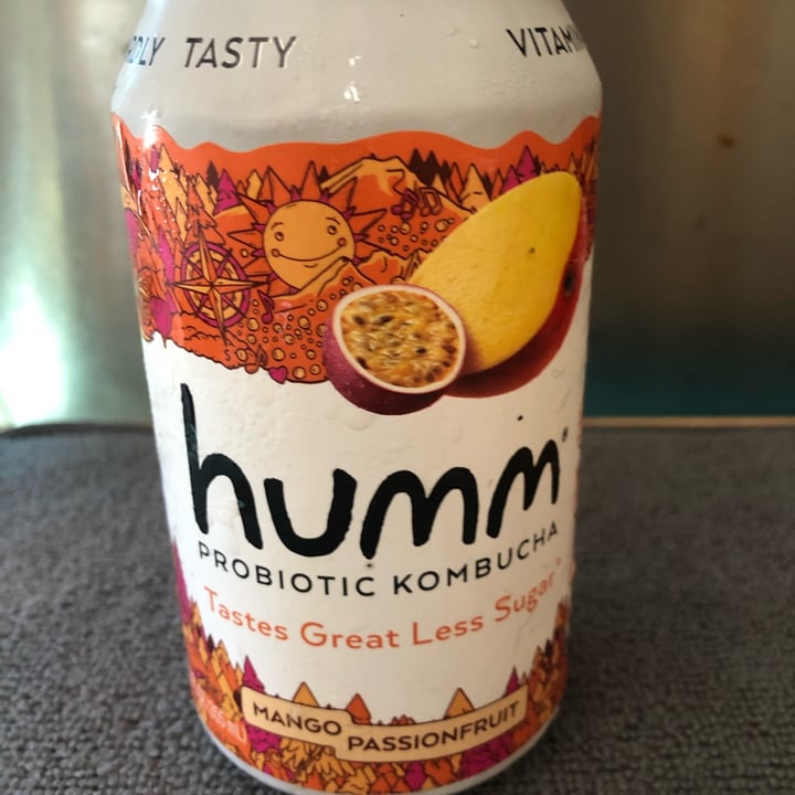 Humm Kombucha Mango Passionfruit kombucha Review | abillion