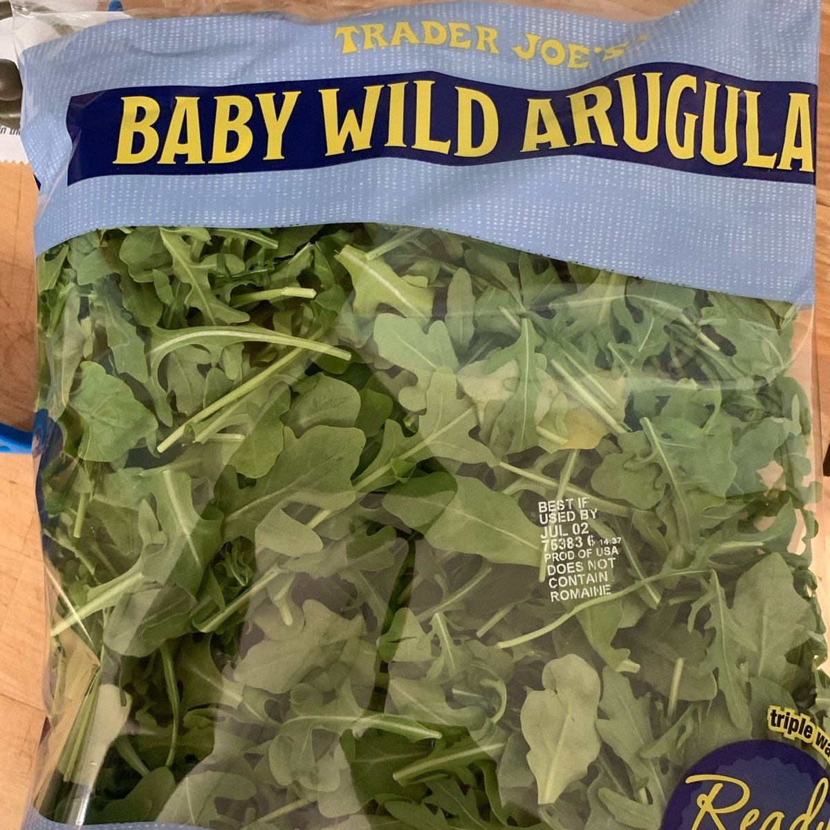 Wild Arugula from Trader Joe's - Vegan Product Reviews & Ratings | abillion