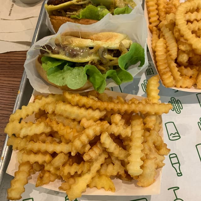 Fries at Shake Shack Cardiff, Cardiff - Vegan Dish Reviews & Ratings ...
