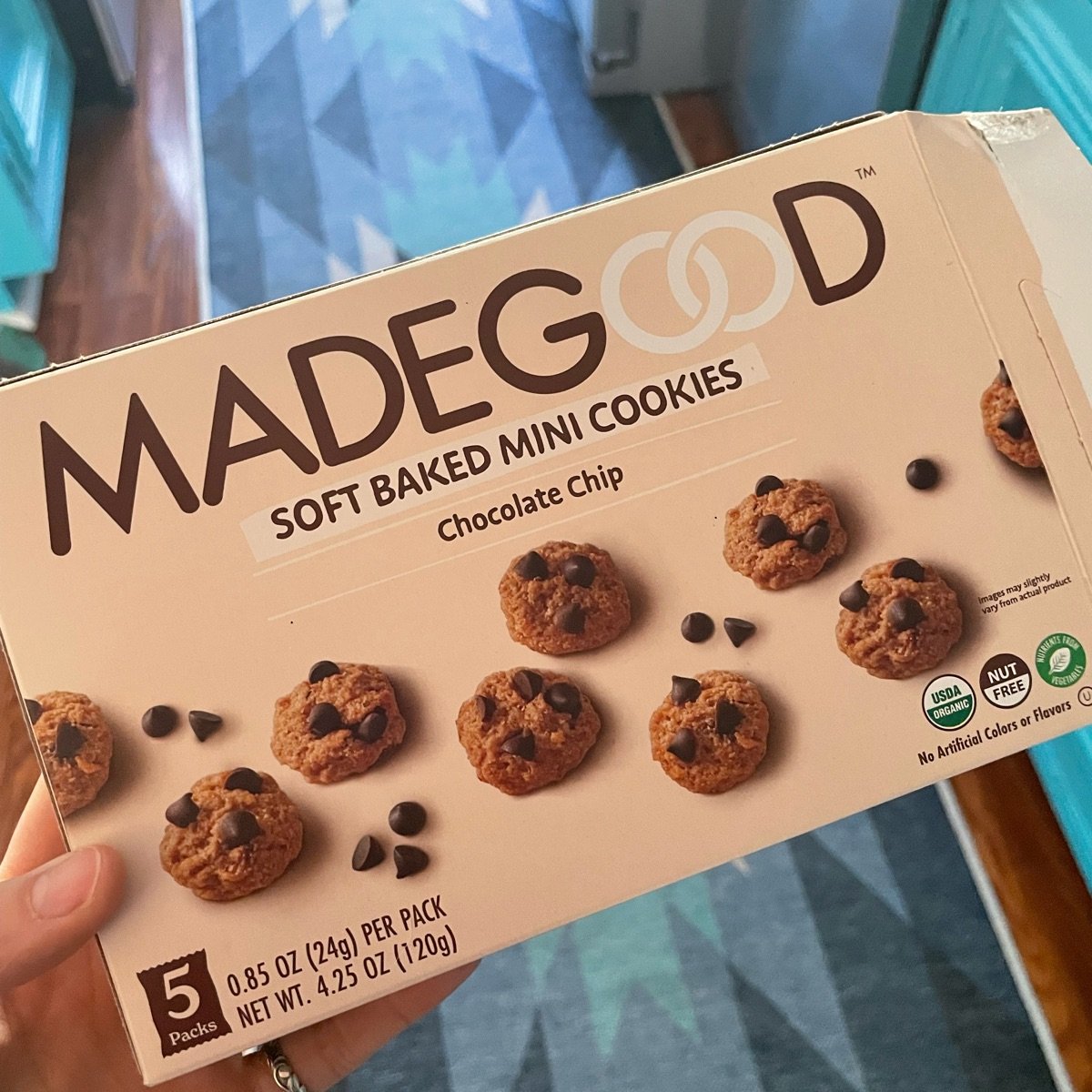 Soft Baked Mini Cookies Chocolate Chip from Made Good - Vegan Product ...