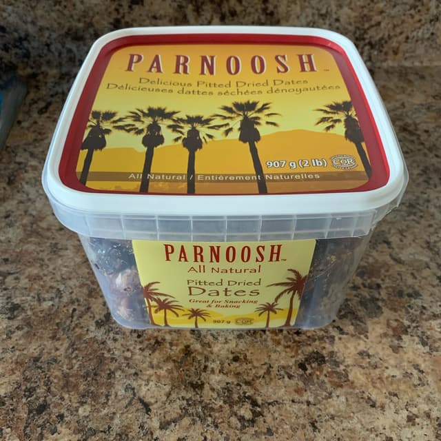 Pitted Dried Dates from Parnoosh - Vegan Product Reviews & Ratings ...