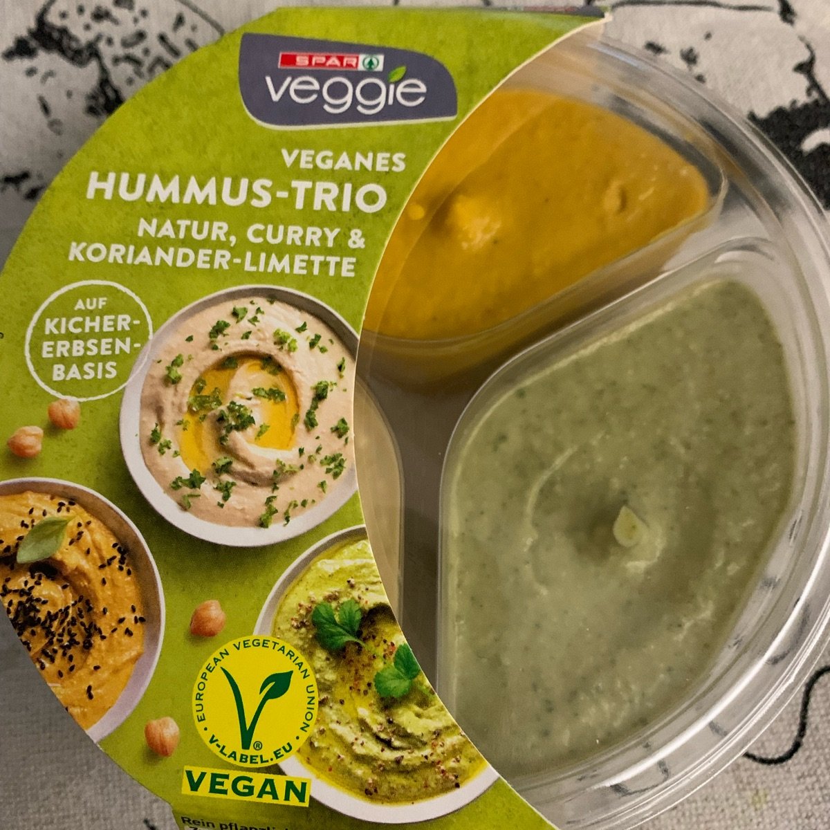 hummus trio from Despar Veggie - Vegan Product Reviews & Ratings | abillion