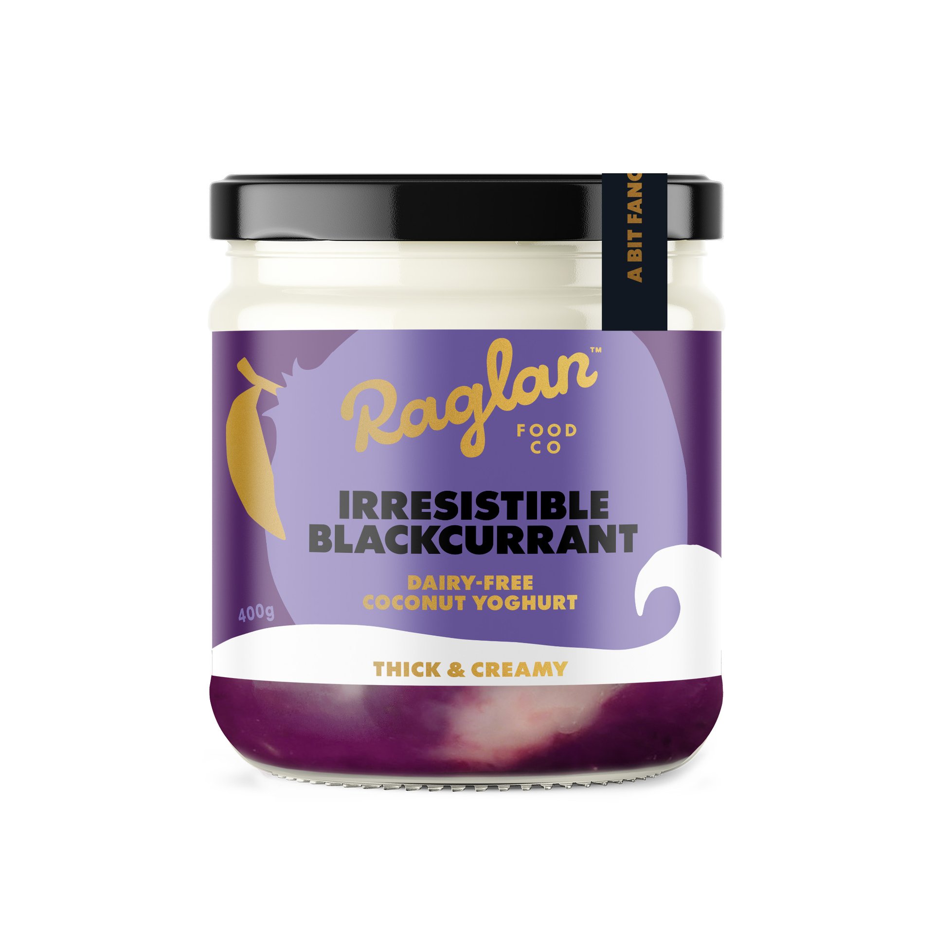 Organic Blackcurrant & Vanilla Yoghurt from Raglan Food Co - Vegan ...