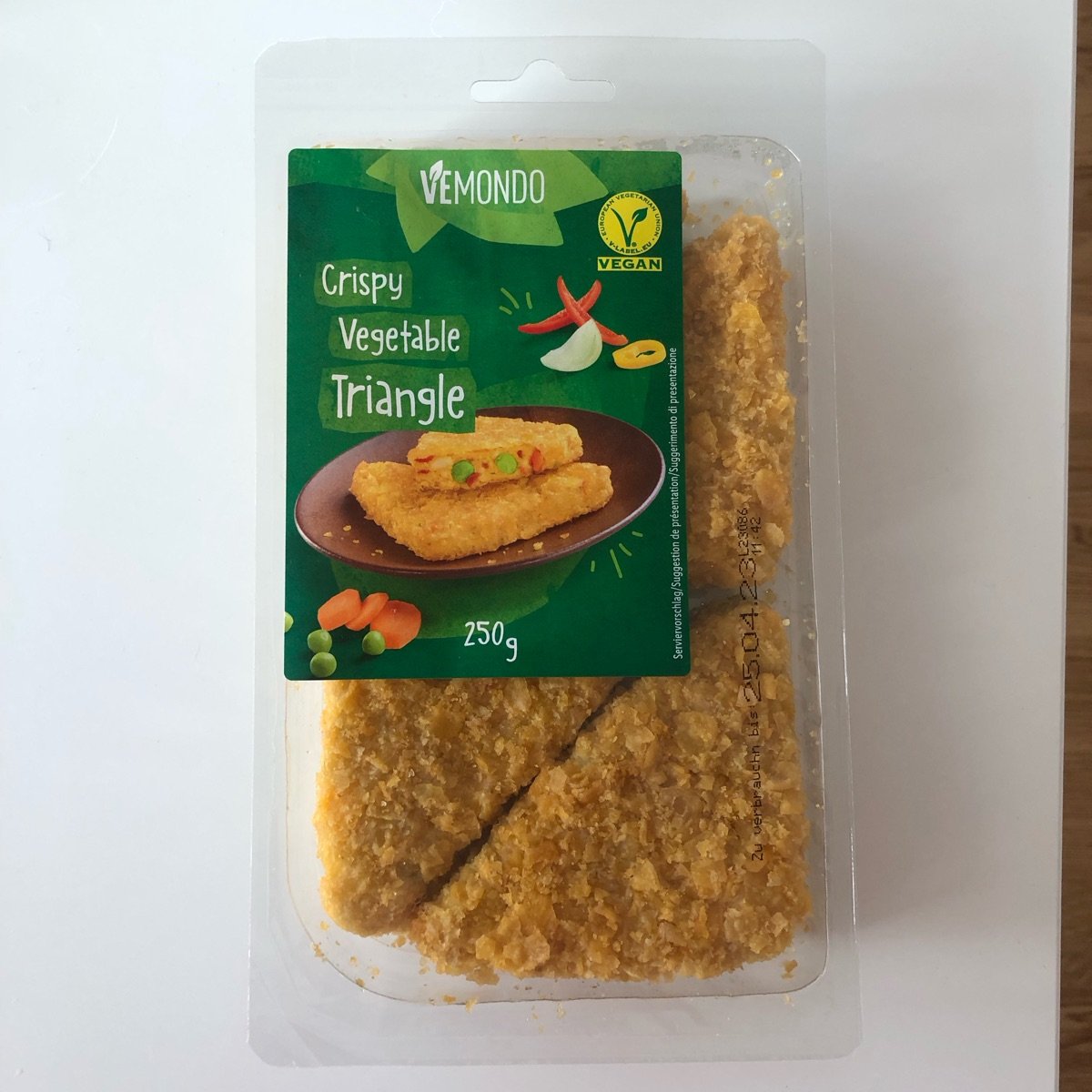 Crispy Vegetable Triangle from Vemondo - Vegan Product Reviews ...