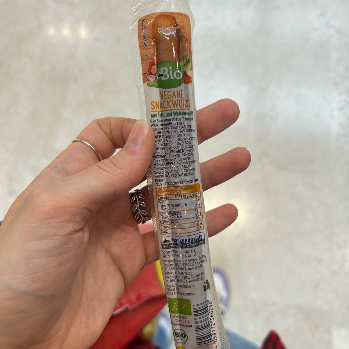 vegane snackwurst from bio dm - Vegan Product Reviews & Ratings | abillion