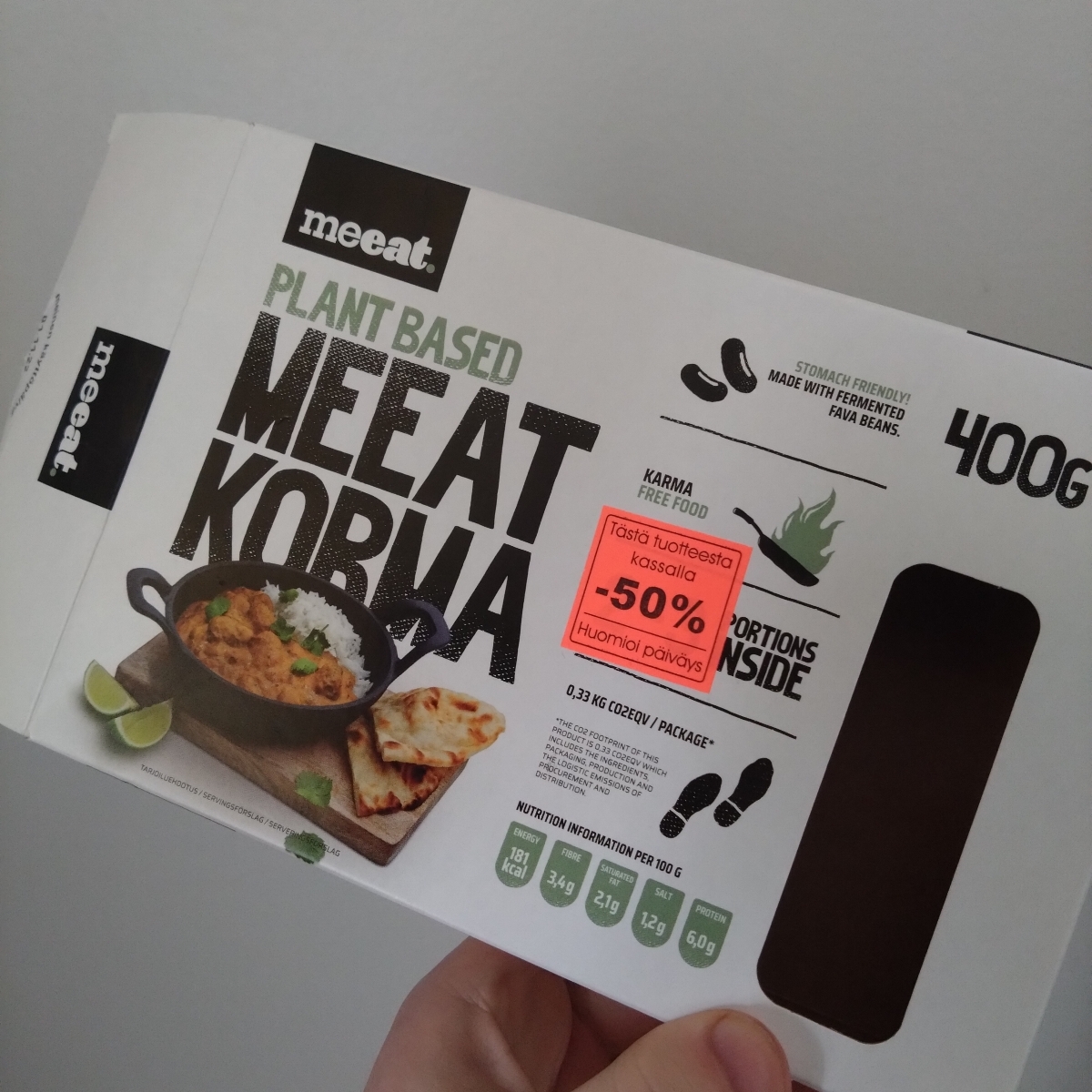 Meeat Plant based meeat korma Reviews | abillion