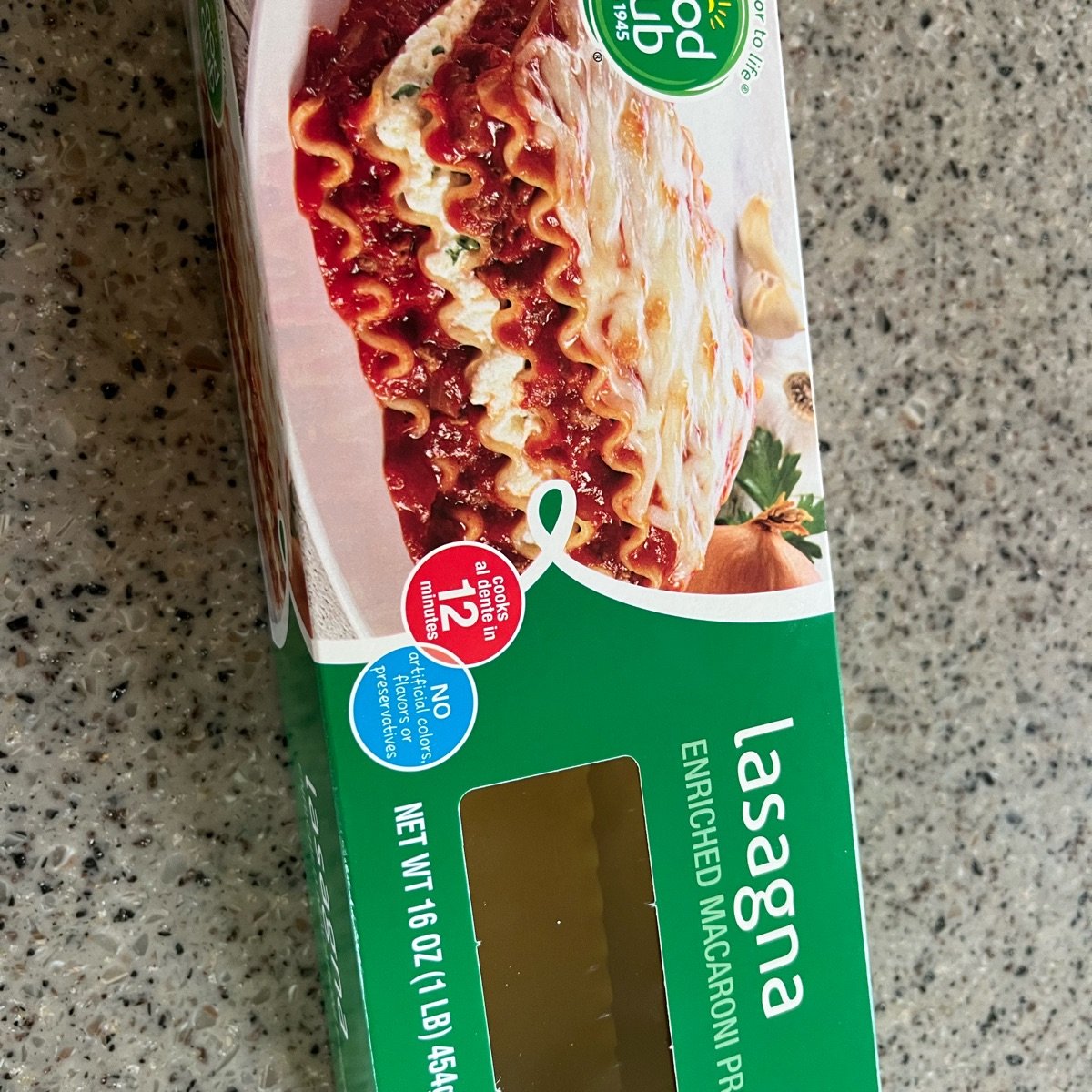 Food Club Lasagna Enriched Macaroni Product Reviews | abillion