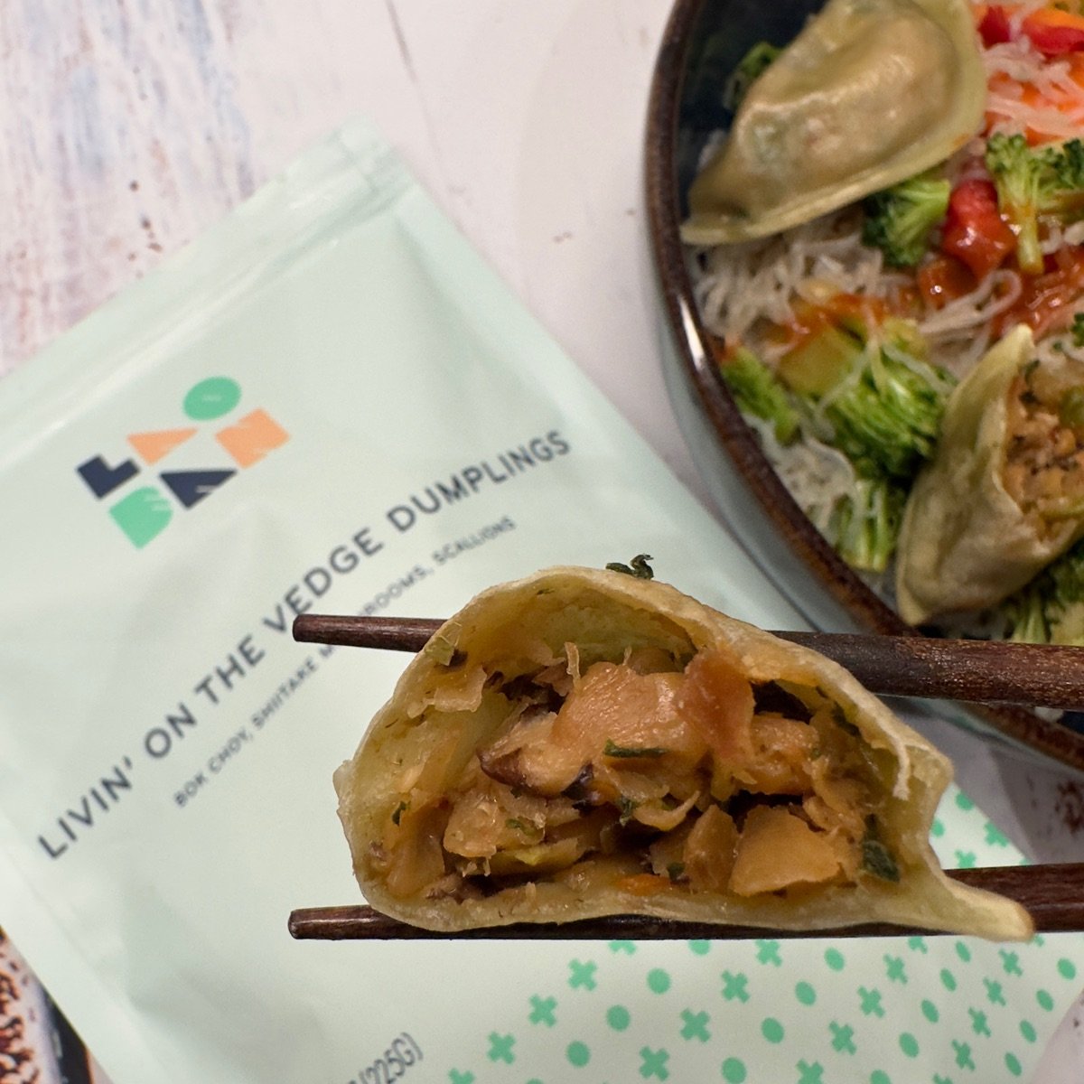 Livin' On The Vedge Dumplings from LaoBan - Vegan Product Reviews ...